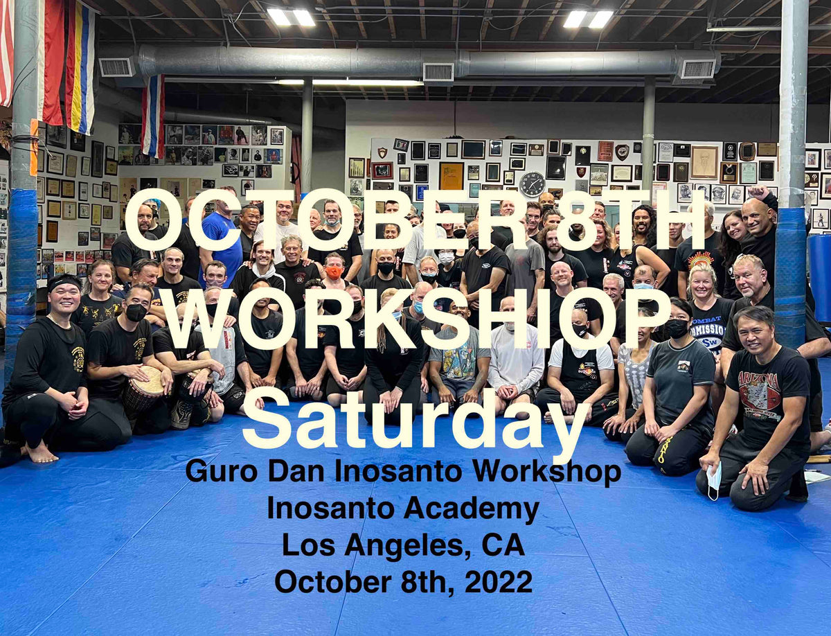 Photo - 2022-10-08 - Guro Dan Workshops Photo – Inosanto Academy Online ...