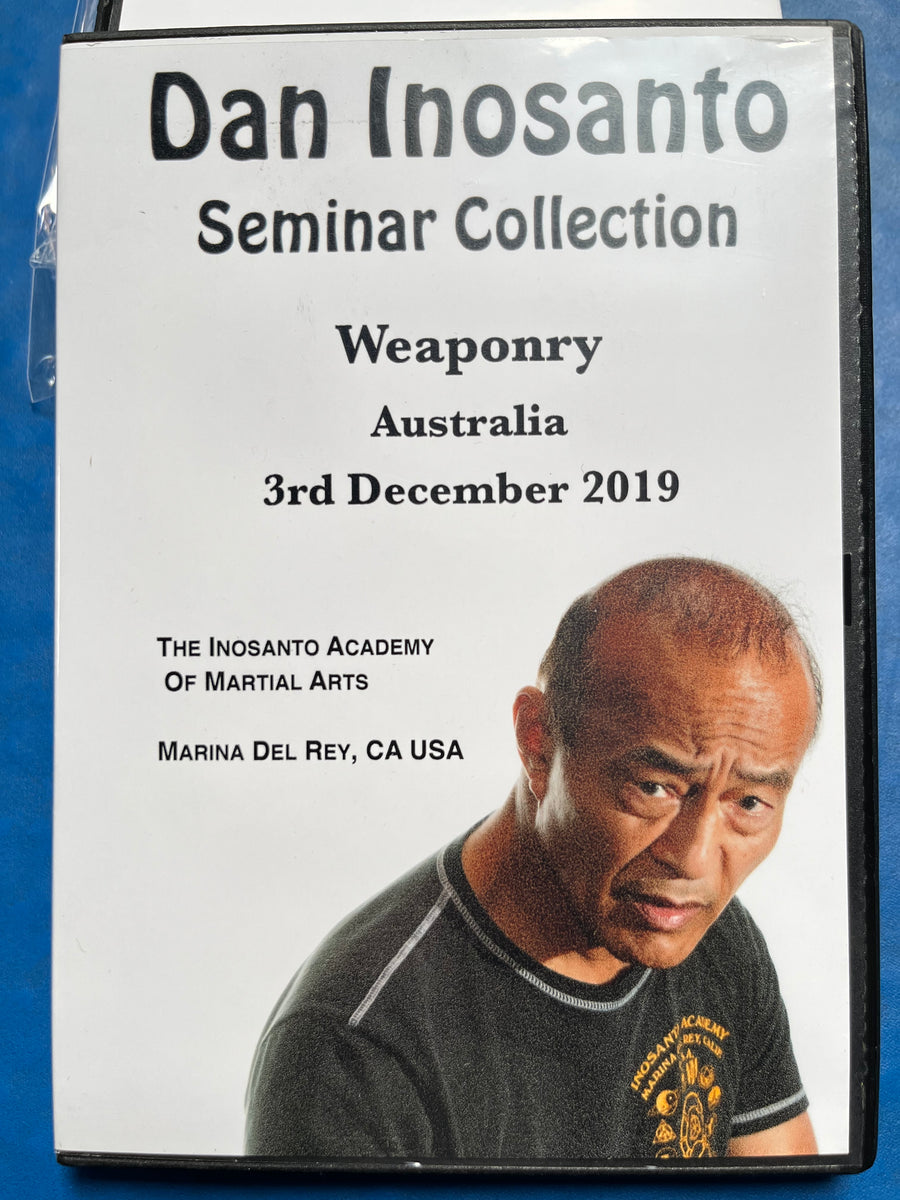 Inosanto - 2019 - Weaponry - DVD – Inosanto Academy Online Store