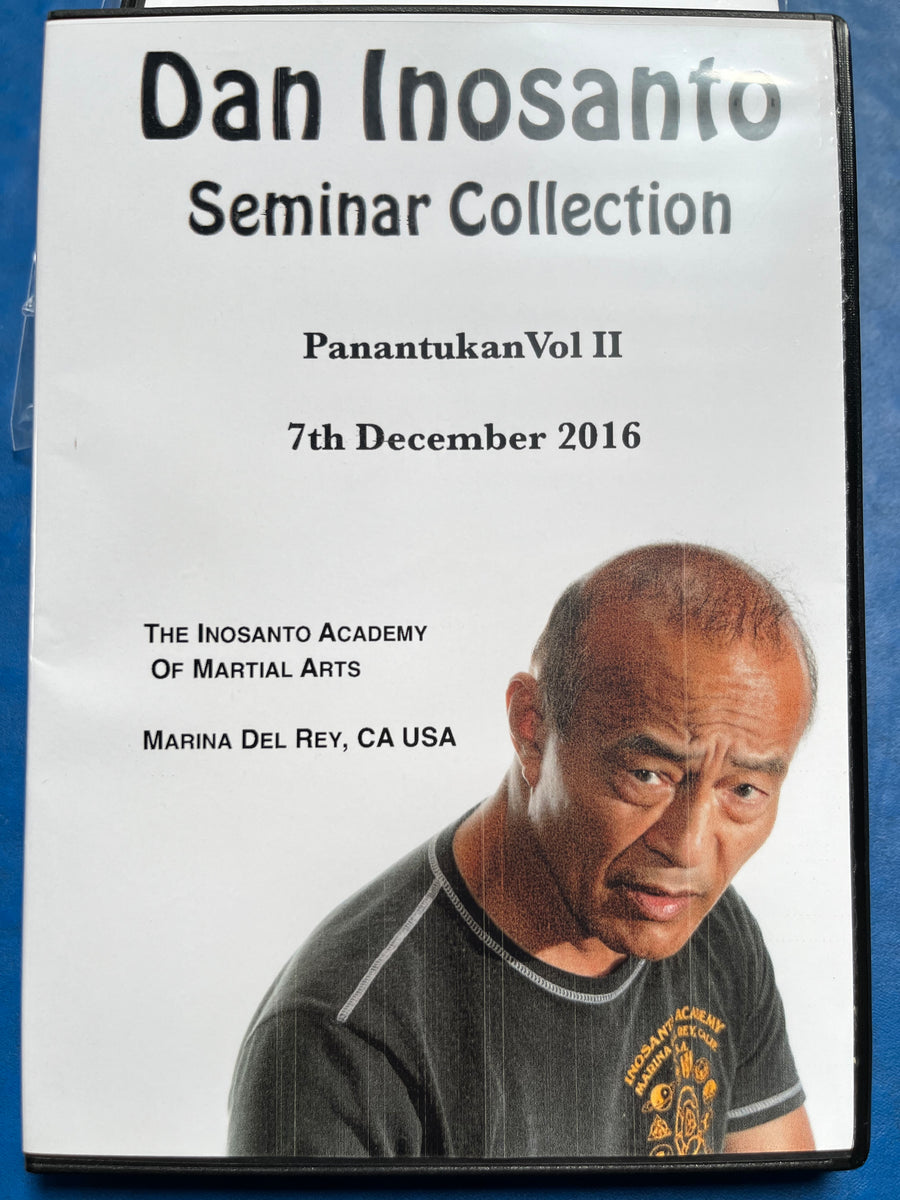 Inosanto - 2016 - Panantukan - DVD – Inosanto Academy Online Store
